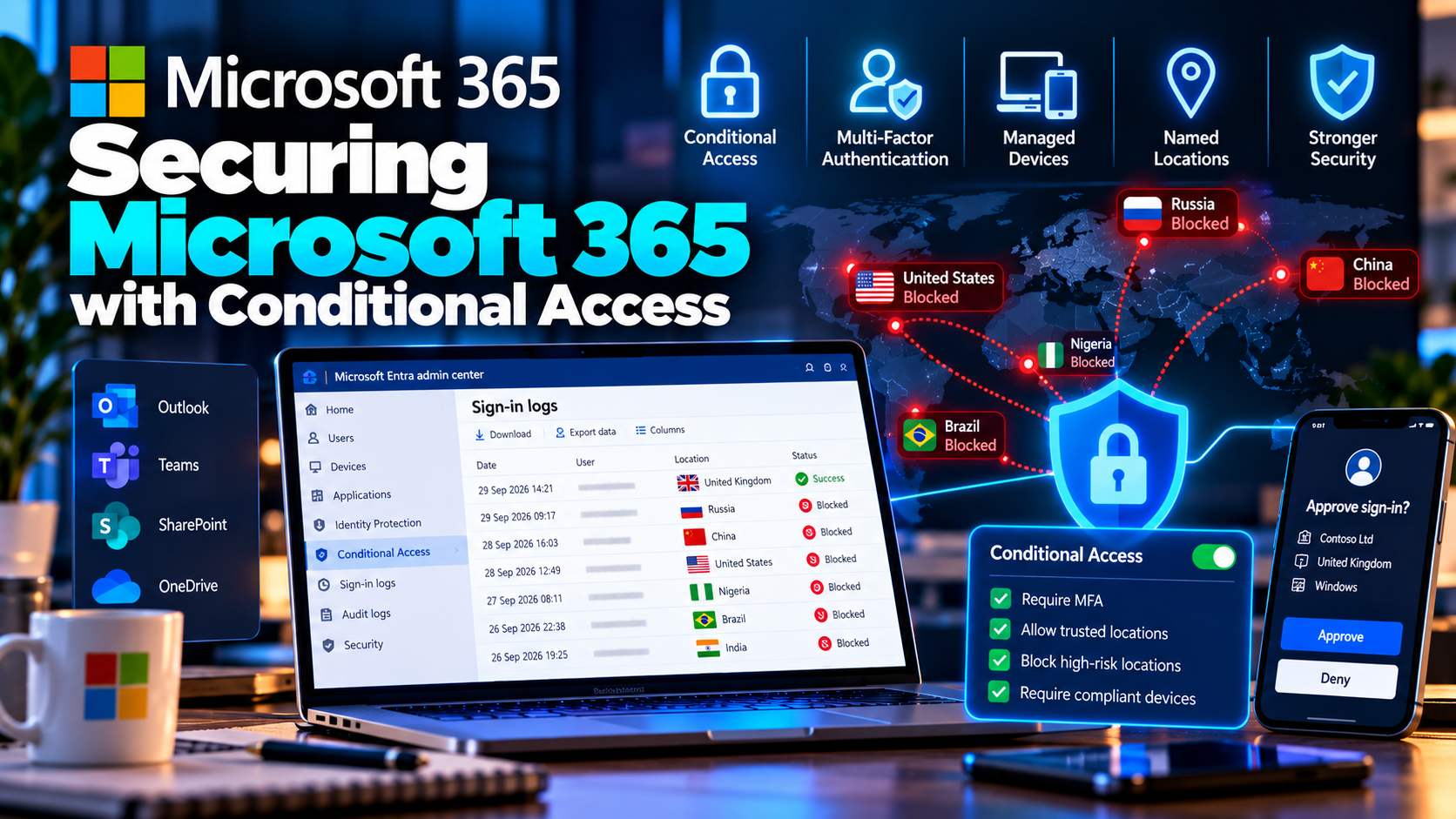 Case Study - Securing Microsoft 365 with Conditional Access - Paul ...